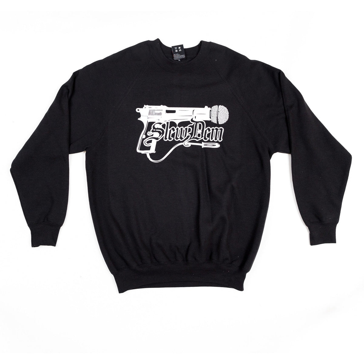 Slew Dem Black Sweatshirt – No Hats No Hoods Records